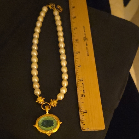 Susan Shaw | Jewelry | Elegant Susan Shaw Pearl And Gold Necklace With ...